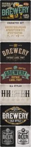 Brewery Typeface - MasterBundles