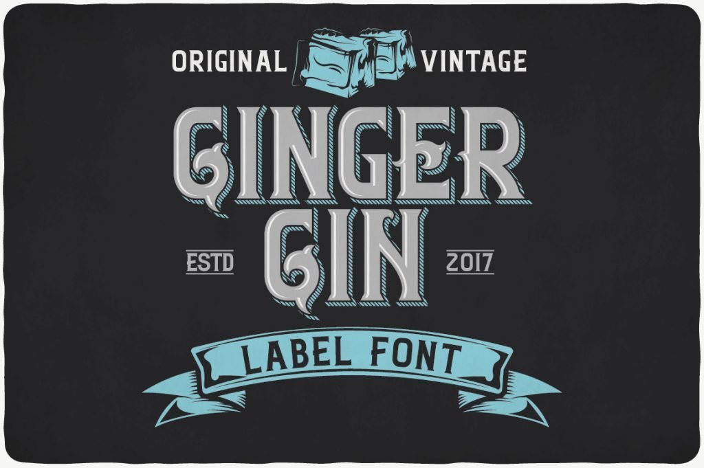 Ginger Gin Typeface - MasterBundles