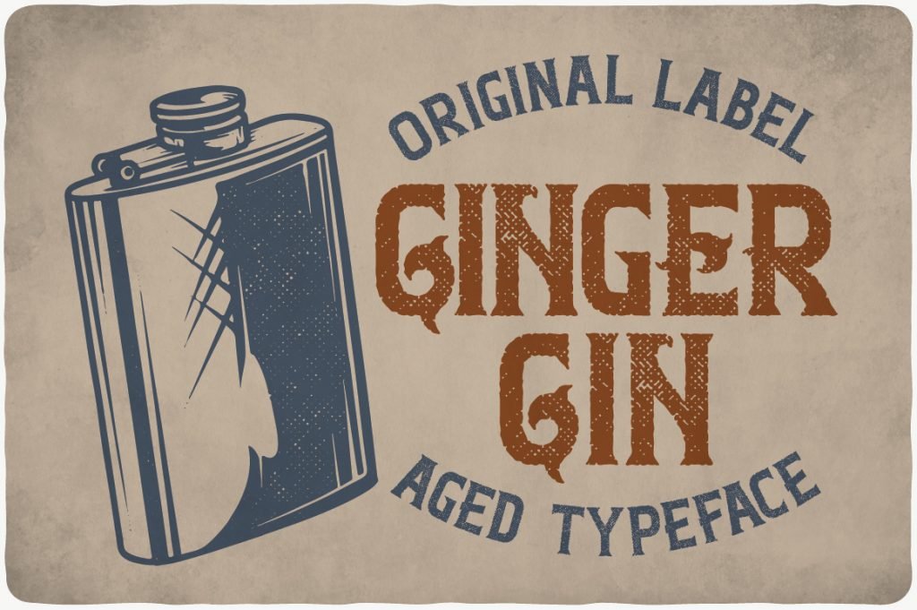 Ginger Gin Typeface - MasterBundles