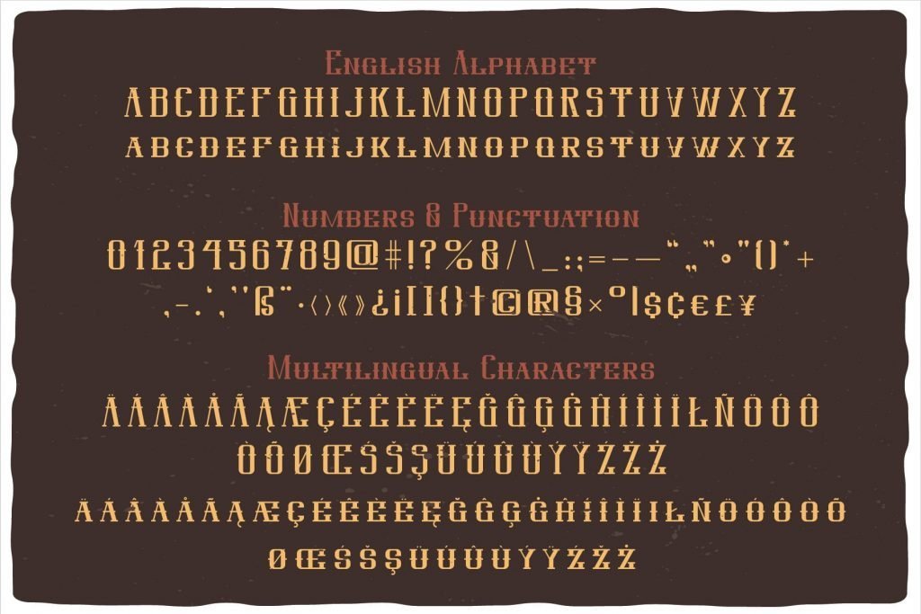 Western Whiskey Font - MasterBundles