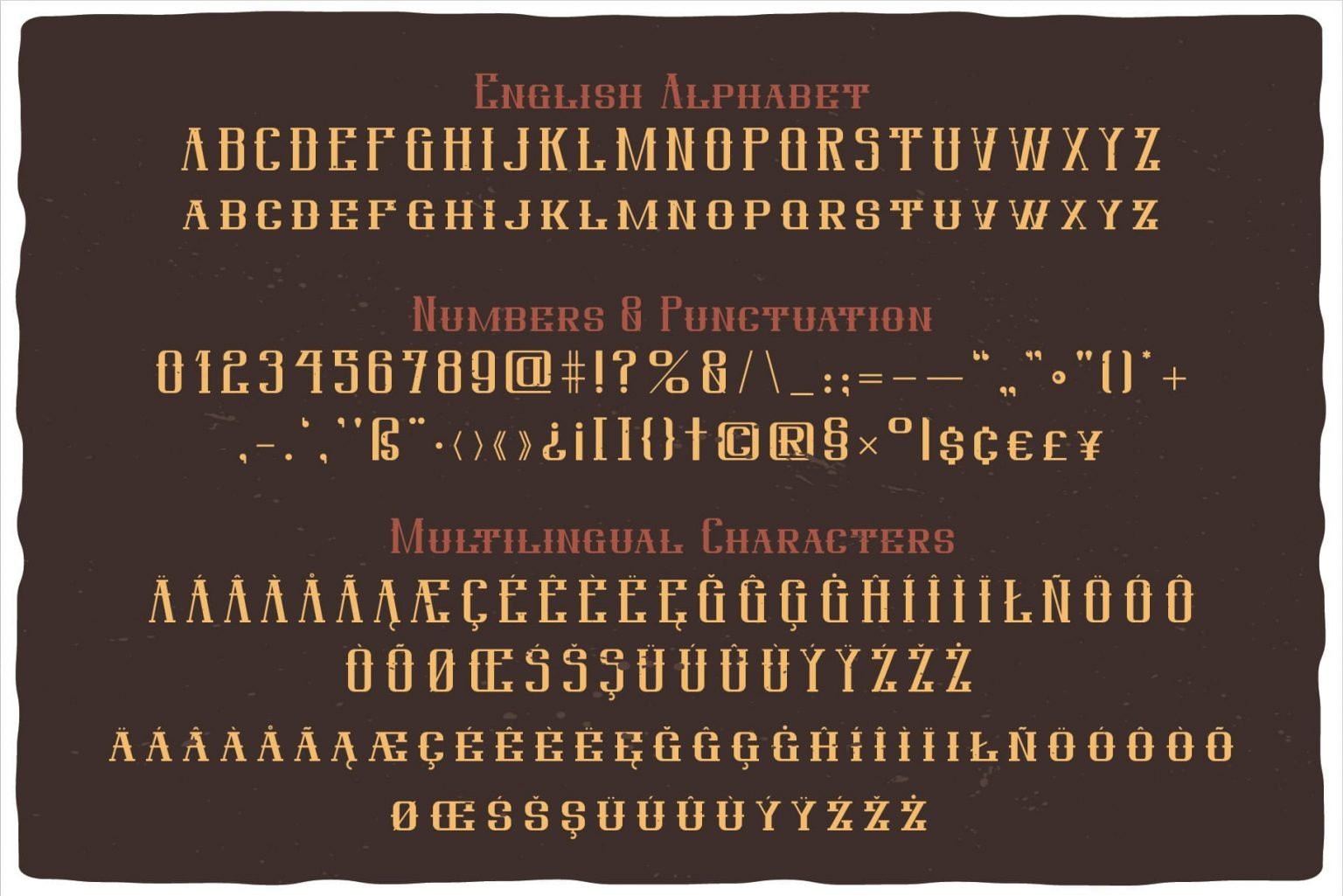 Western Whiskey Font - MasterBundles