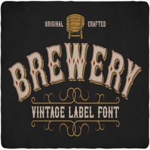 Brewery Typeface - MasterBundles