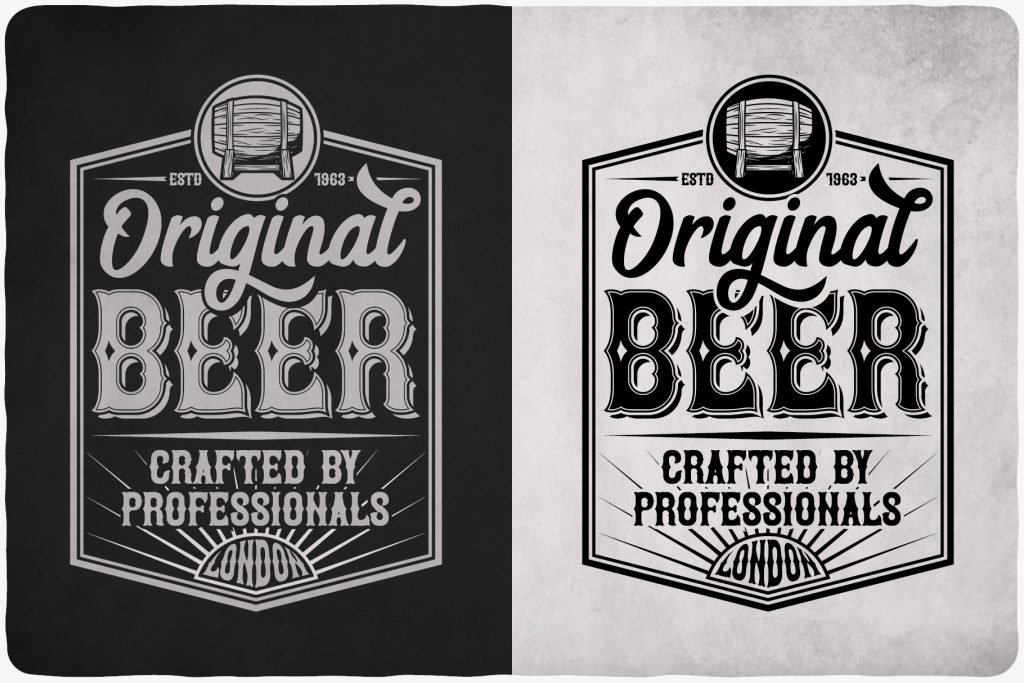 Brewery Typeface - MasterBundles