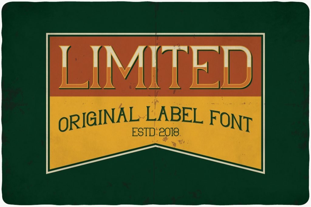 Limited Typeface - MasterBundles