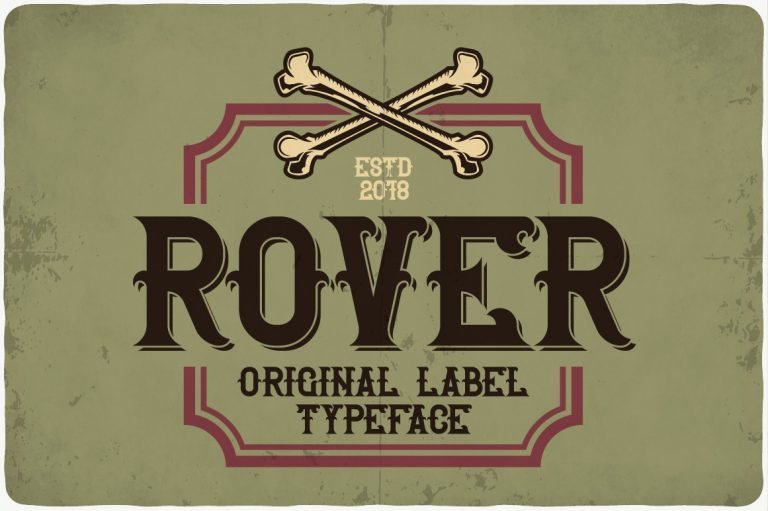 Rover Typeface - MasterBundles