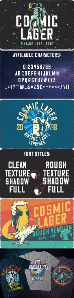 Cosmic Lager Font - MasterBundles