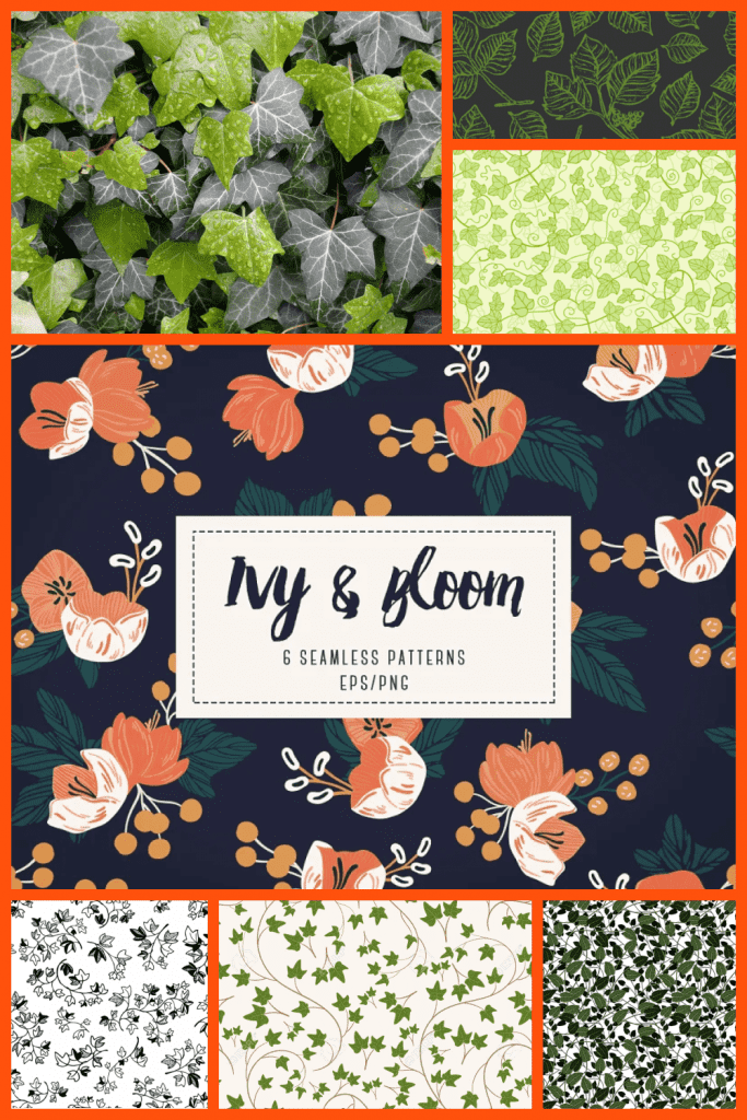 25+ Best Ivy Patterns Images in 2021 —MasterBundles