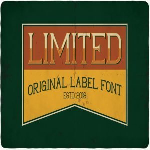 Limited Typeface - MasterBundles