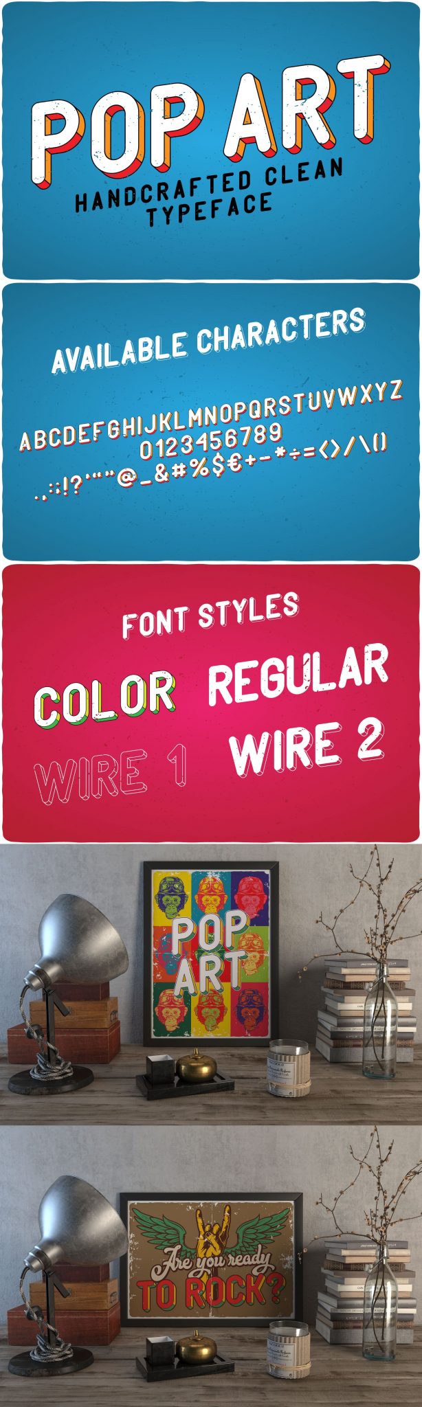 PopArt Typeface - Master Bundles
