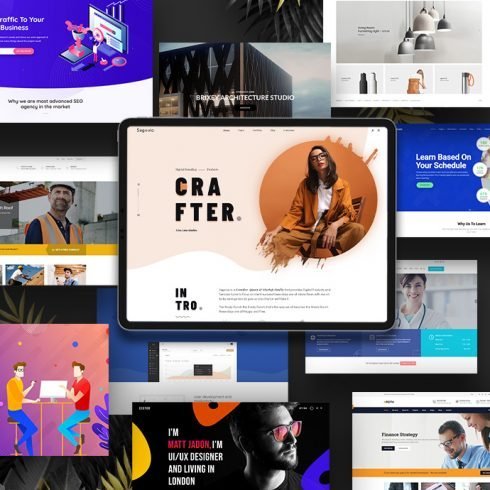 45+ Creative Premium WordPress Themes Massive Bundle - 2021 – MasterBundles