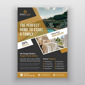 Real Estate Agency Flayer - Master Bundles