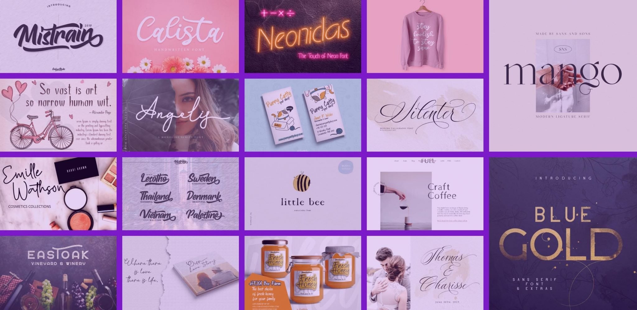 Free Watercolor Font | Master Bundles