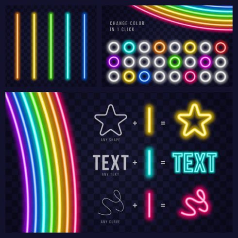 Realistic Neon AI Style - MasterBundles