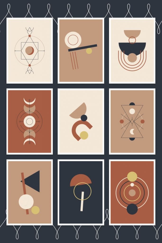 Contemporary Boho Posters Set - MasterBundles