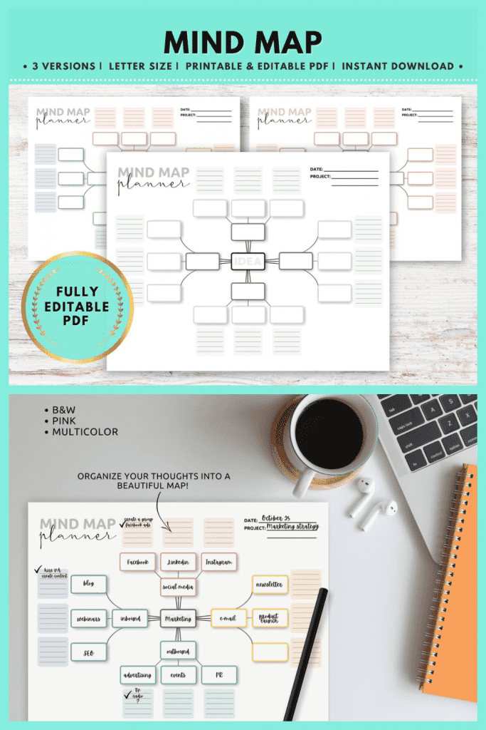 10+ Best Mind Map Templates for 2021: Free and Premium Templates
