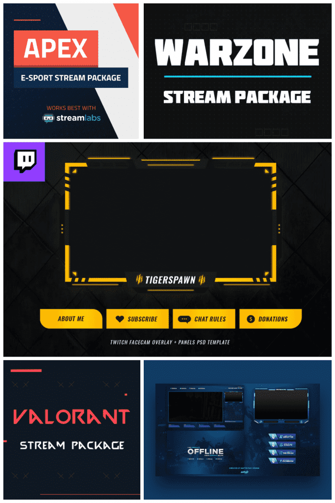 Best Twitch Overlays: Free and Premium Templates