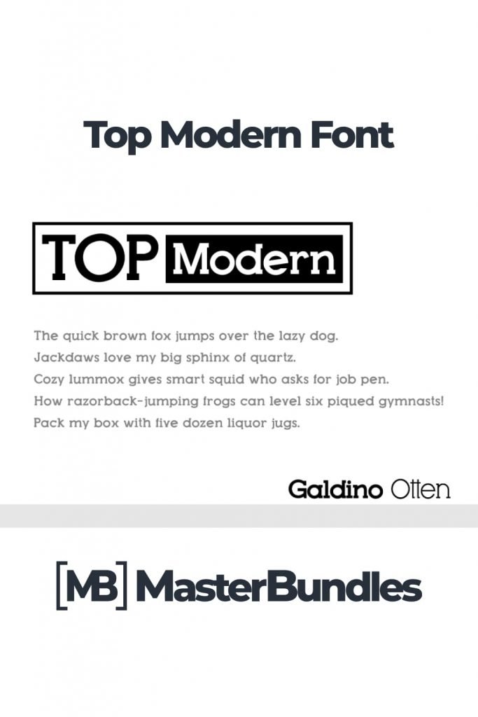 15+ Best Modern Fonts for 2021: Free and Premium Fo | MasterBundles