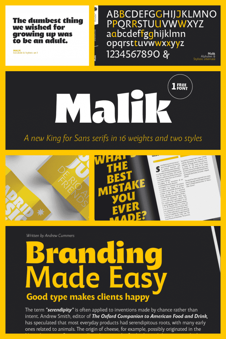 10+ Best Fonts for Brochures in 2021: Free and Premium Fonts