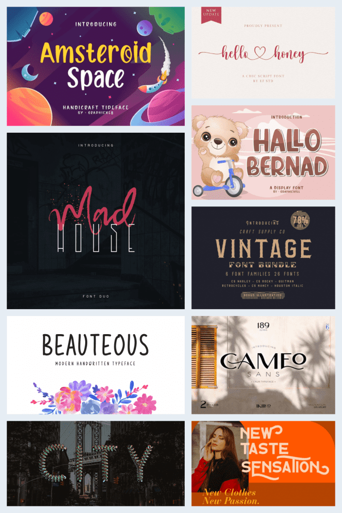 15+ Best Decorative Fonts for 2021: Free and Premium