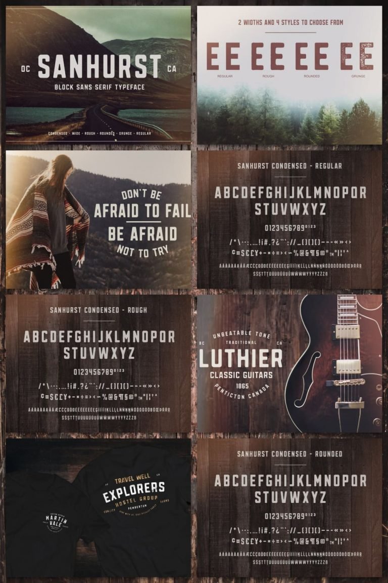 35+ Best Fonts for Wood Signs in 2021. Best Free and Premium Fonts