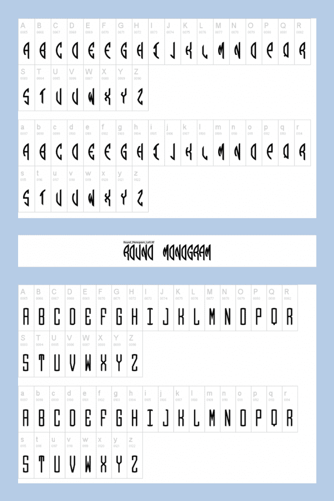 10+ Best Monogram Fonts for 2021: Free and Premium Fo | MasterBundles