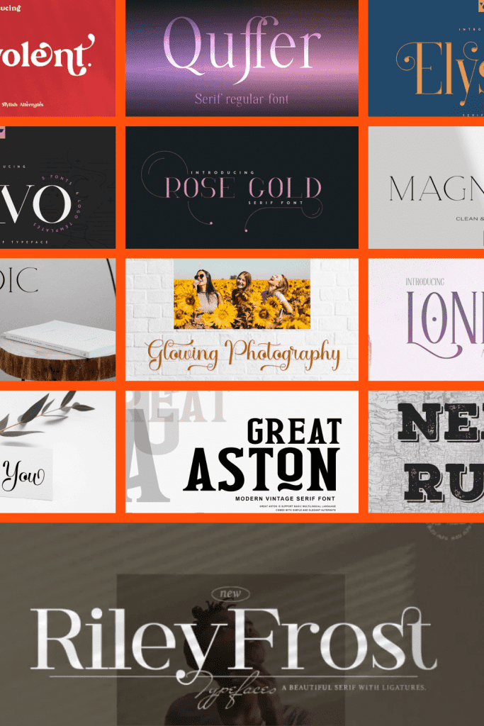 20+ Best Serif Fonts for 2021: Free and Premium Fo | MasterBundles