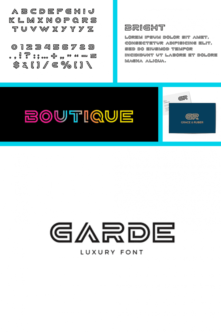 Best 30 Sharp Fonts for a Successful Brand Building 2021 | MasterBundles