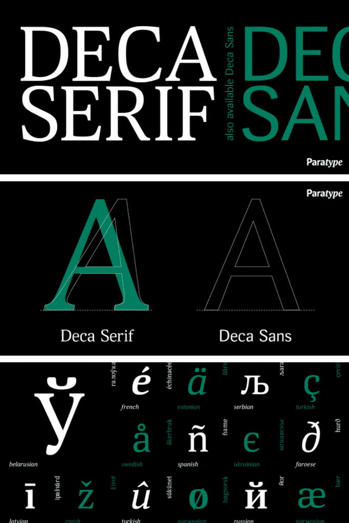 20+ Best Serif Fonts for 2021: Free and Premium Fonts