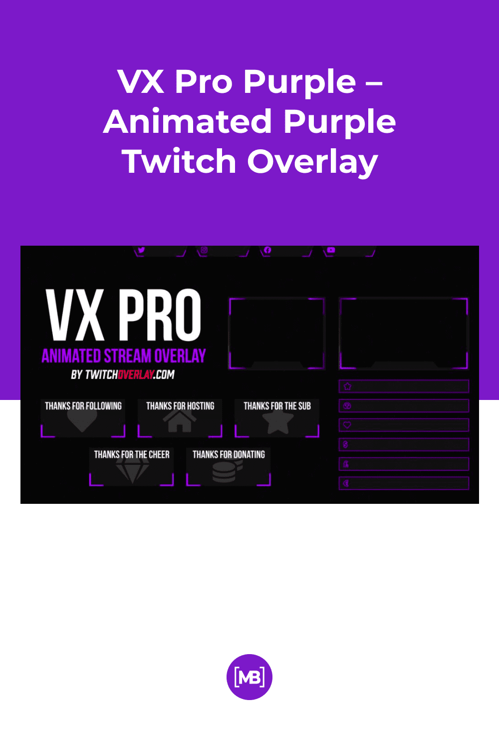 10+ Best Twitch Overlay Templates for 2021: Free and Premium Templates