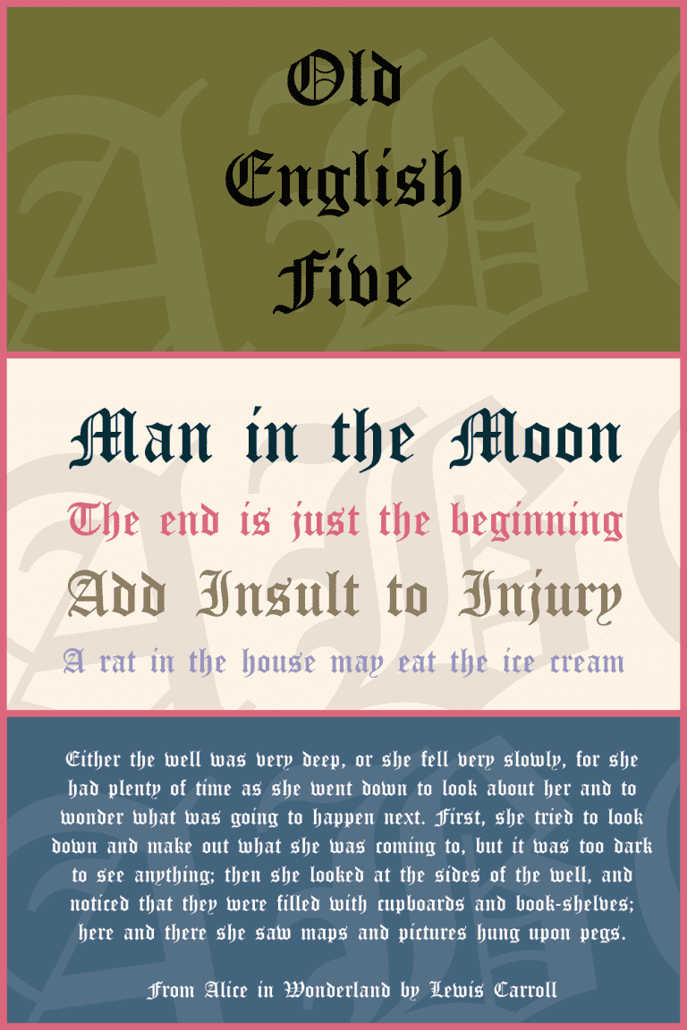 10+ Best Old English Fonts for 2021: Free and Premium Fonts