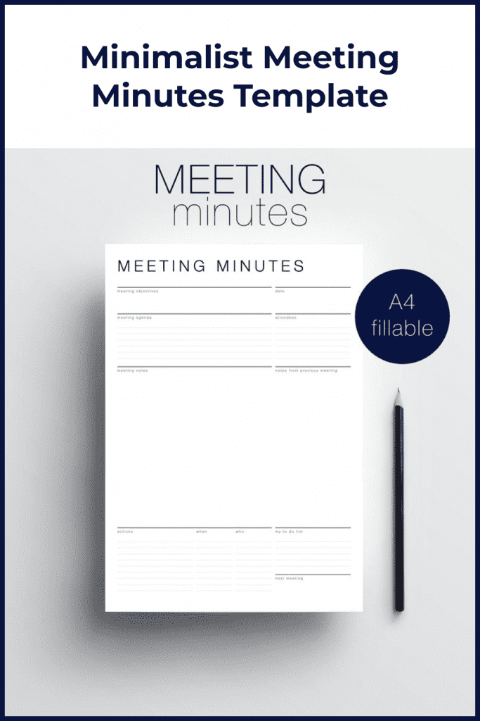 10+ Best Meeting Minutes Templates: Free and Premium Templates