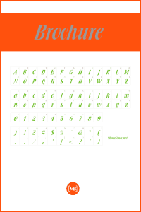 10+ Best Fonts for Brochures in 2021: Free and Premium Fonts