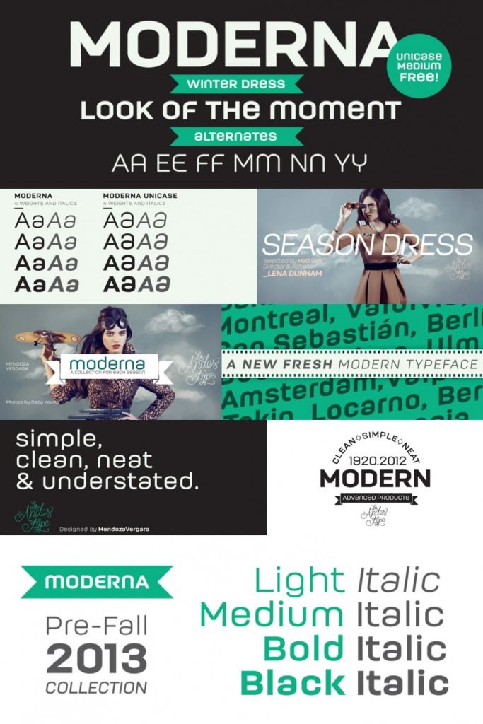 15+ Best Modern Fonts for 2021: Free and Premium Fo | MasterBundles