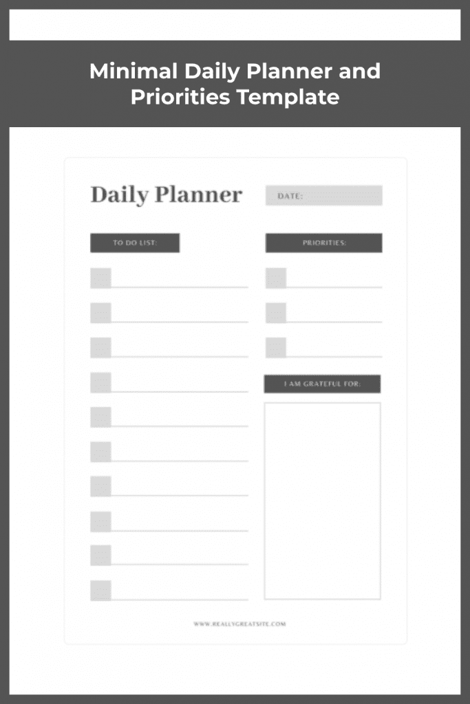 10+ Best Daily Planner Templates for 2021: Free and Premium