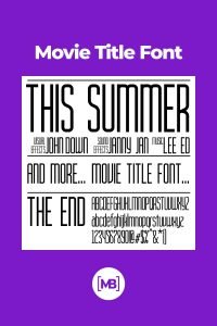 15+ Best Title Fonts for 2021: Free and Premium Fonts - MasterBundles