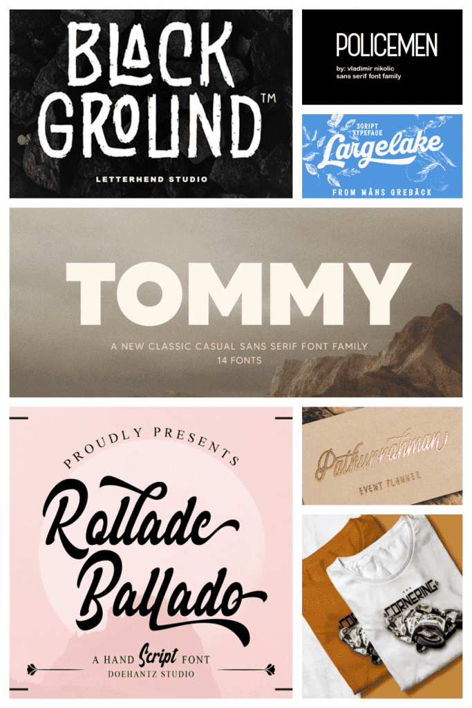 15+ Best Fonts for T-shirts in 2021: Free and Premium—MasterBundles