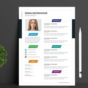 Simple Resume Template | Master Bundles