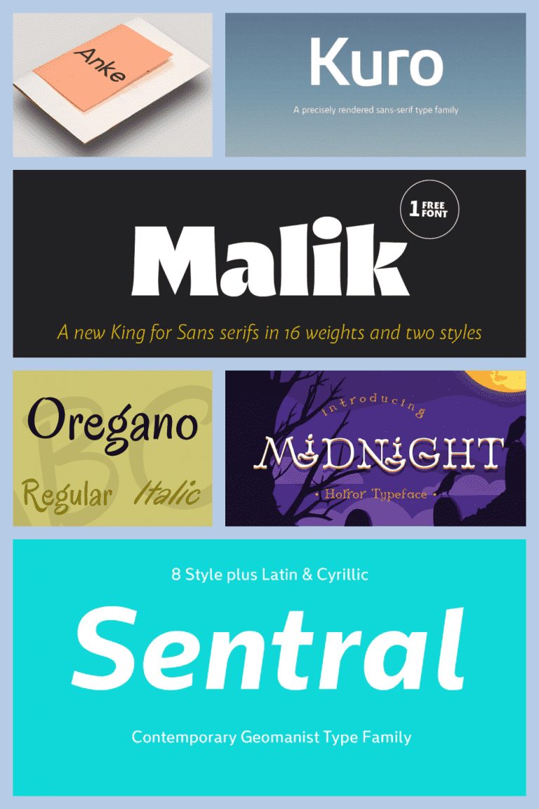 10+ Best Fonts for Brochures in 2021: Free and Premium Fonts