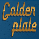 Metal Plate Vintage Look Font – MasterBundles