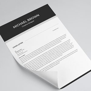 Basic Designer Resume Template | Master Bundles