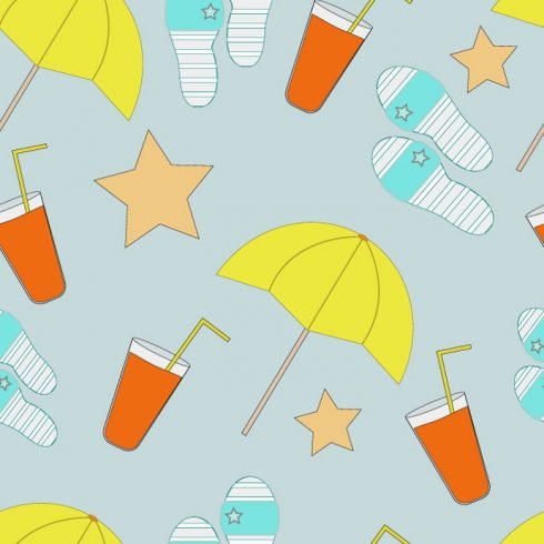 Seamless Summer Pattern – MasterBundles