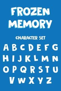 DK Frozen Memory - Free Frozen Font – MasterBundles