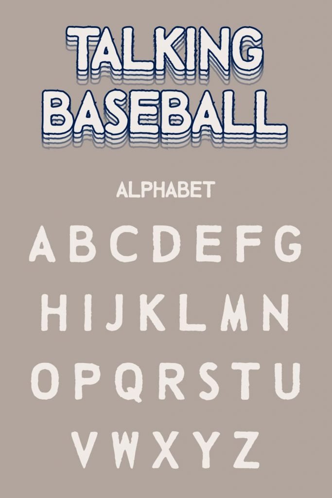 Free Talking Baseball Font – MasterBundles