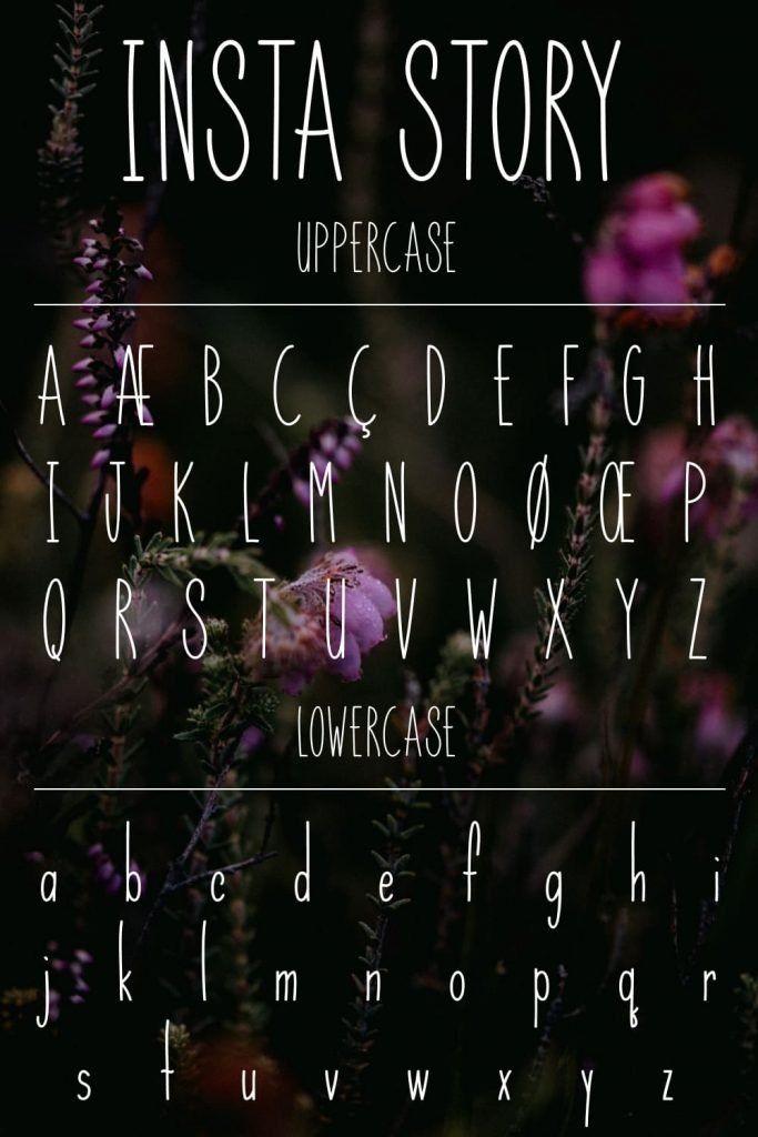 Free Insta Font – MasterBundles