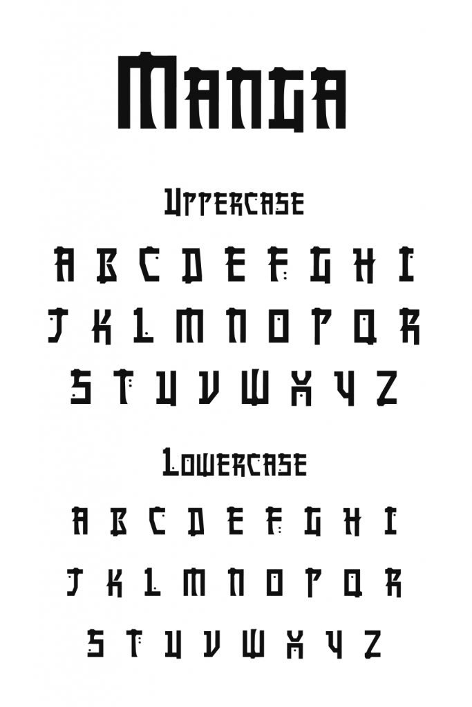 Free Manga Font – MasterBundles