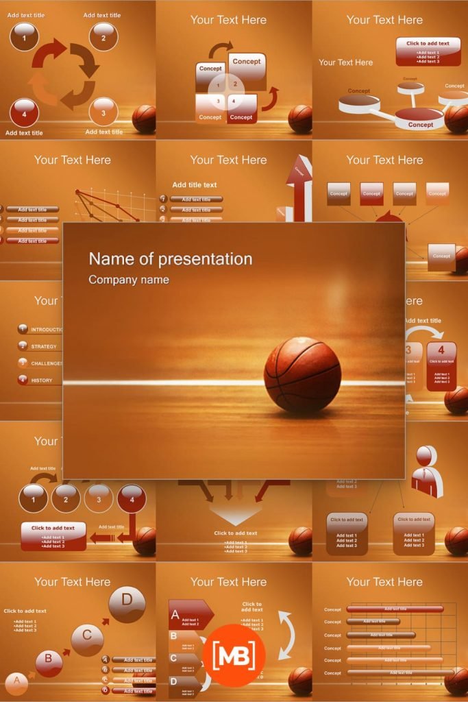 10+ Best Basketball PowerPoint Templates: Free and Premium Templates
