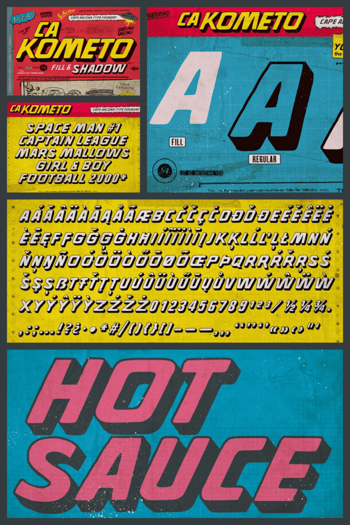 10+ Best Superhero Fonts in 2021: Free and Premium Options