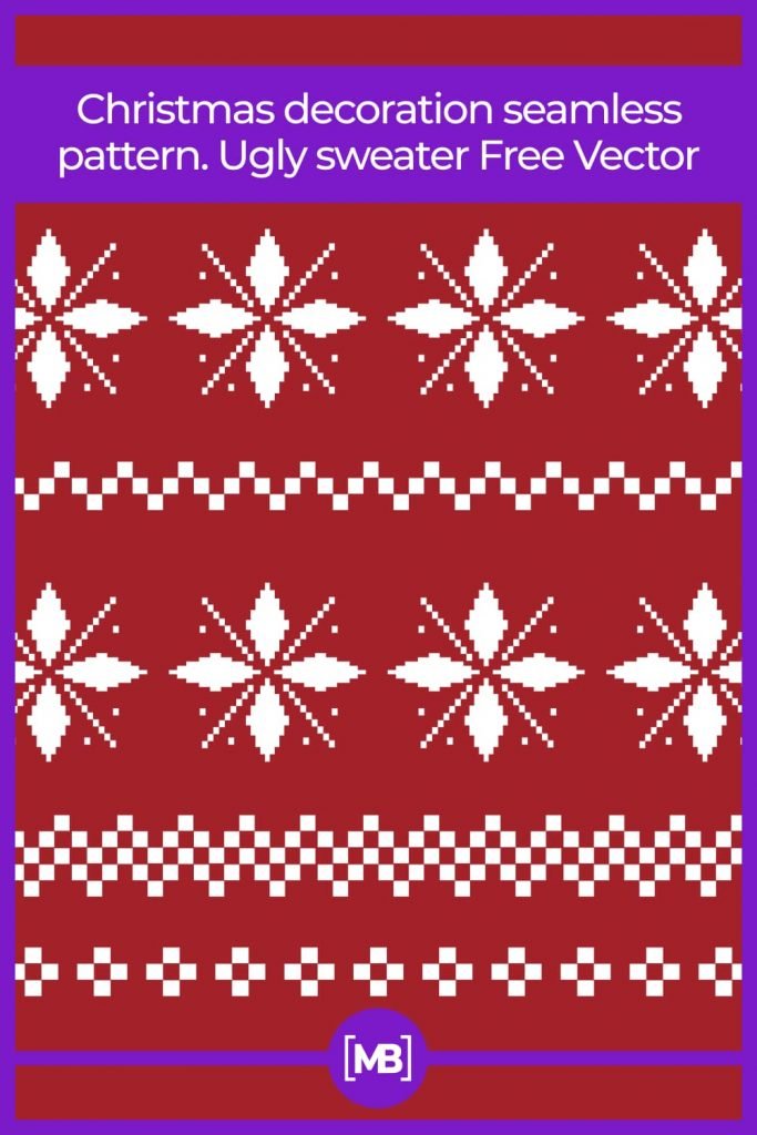 10+ Best Christmas Sweater Patterns for 2021: Free and Premium ...