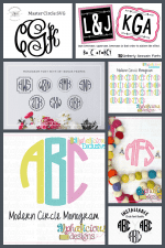 10+ Best Circle Monogram Fonts in 2021: Free and Premium