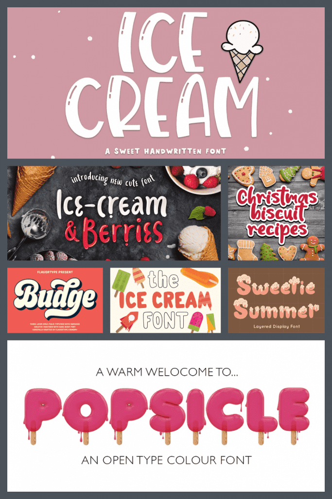 10+ Best Ice Cream Fonts for 2021: Free and Premium